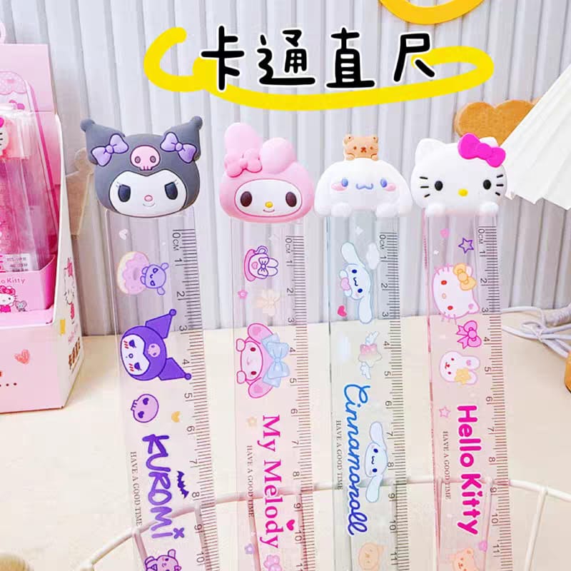 Sanrio Character Ruler Set for Fun Measuring Moments - Apna Bazaar Lahore